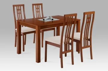 Jídelní stůl pro 4 osoby z masivu 120x75 třešeň BT-6957 TR3