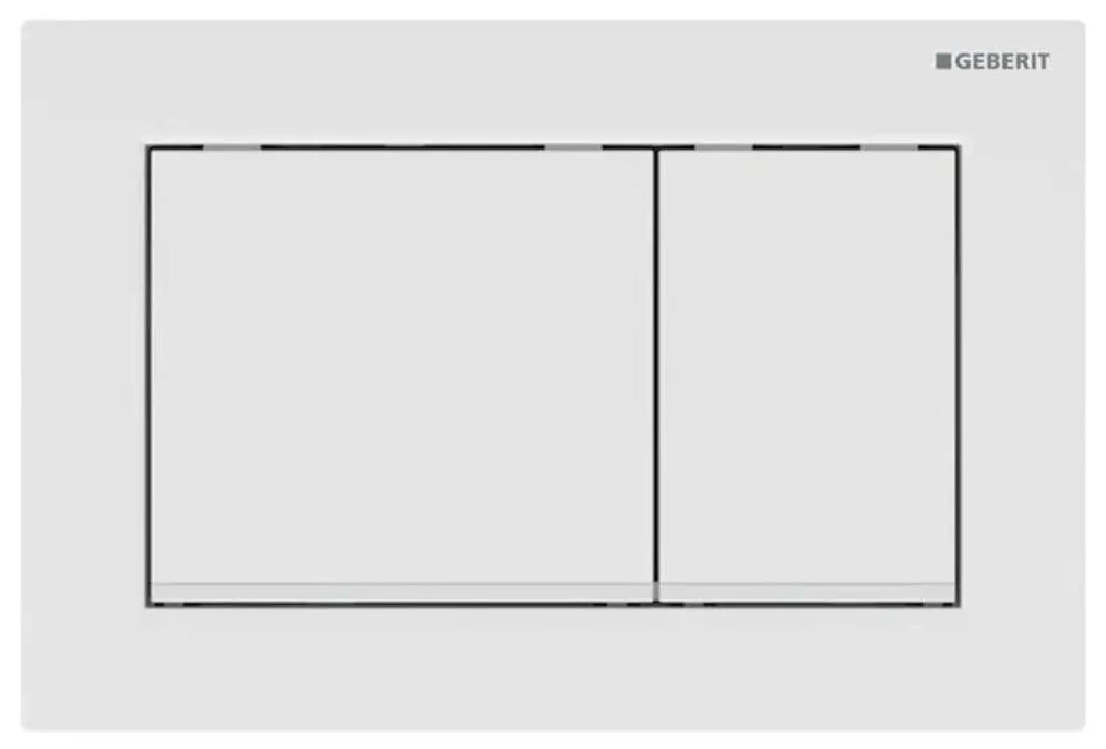 Geberit Omega20 - Ovládání splachování, bílá 115.080.11.1