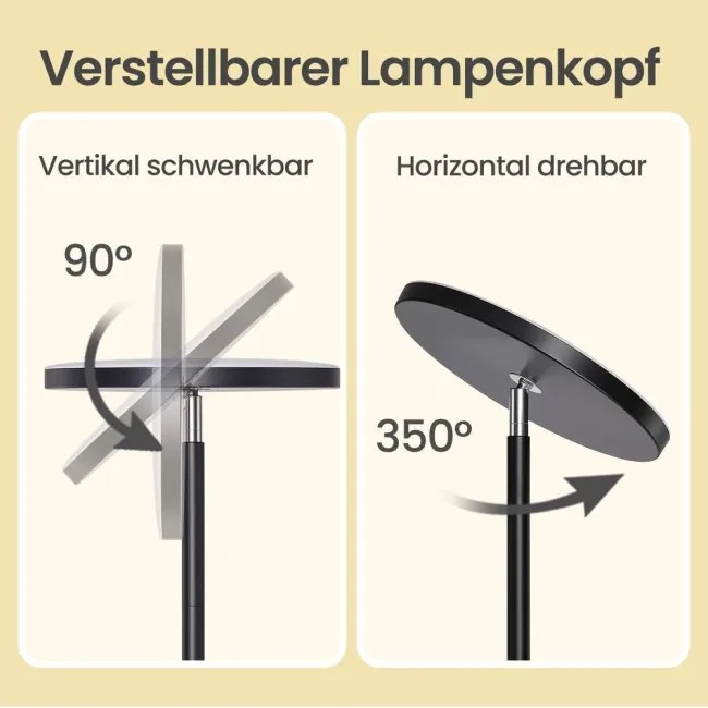 LED stojací lampa s dálkovým ovládáním LFLB35018BD02