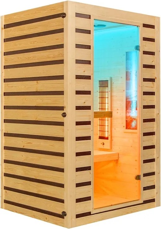 BPS-koupelny Infrasauna Relax HYD-6712 120x105, 1-2 osoby