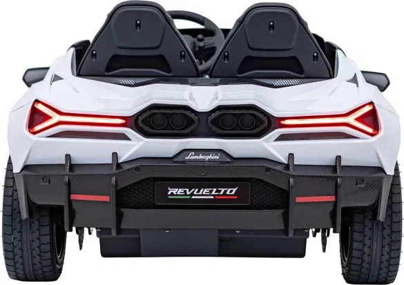 Elektrické autíčko Lamborghini Revuelto XL STRONG bílé