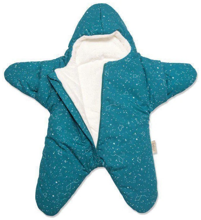 Baby Bites Fusak STAR Winter Navy Blue