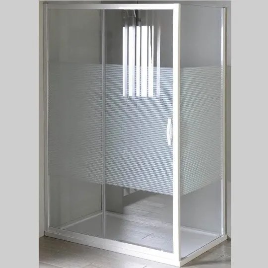 Gelco Eterno obdelníkový sprchový kout 900x800mm L/P varianta, sklo Strip ( GE6690GE3380 )