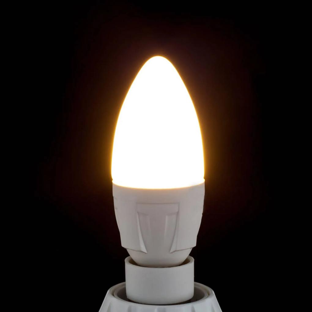 E14 4,9W 830 LED lampa ve tvaru svíčky teplá bílá