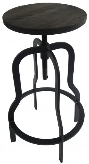 Sconto Barová židle ARBA 3 černá