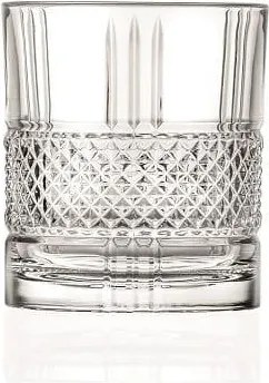 RCR BRILLANTE SKLENICE NA WHISKY 340ML SADA 6KS