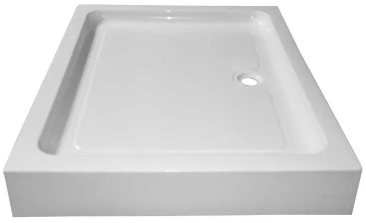 BPS-koupelny Obdélníková akrylátová sprchová vanička HYD-OSV-SXL03C 100x80 bílá