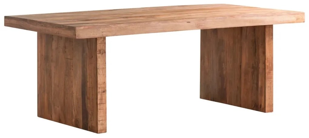 furniture-nabytek.cz - Masivní jídelní stůl Countryside z mangového dřeva, lakovaný, hnědý – 200×100 cm