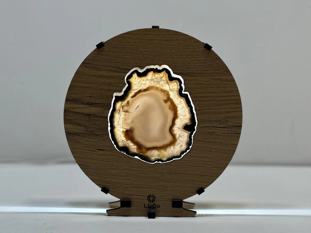 Li-Go "Achát" lampa 20x22cm