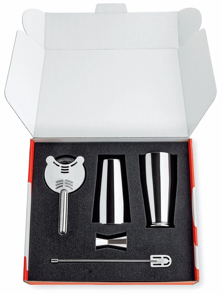 Alessi designový Cocktail Shaker Set Lunar Eclipse