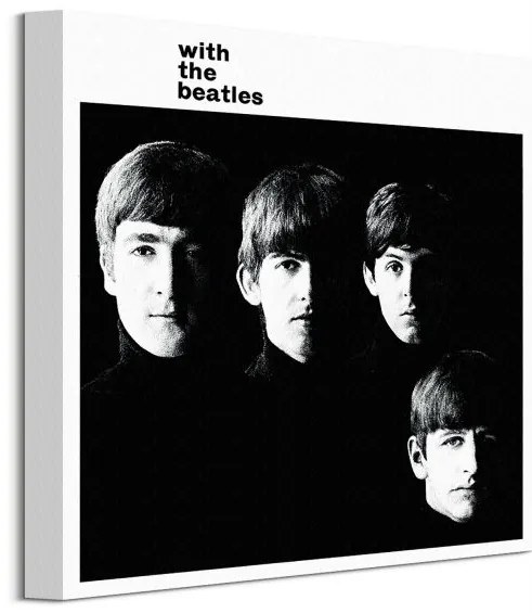 Art Group Obraz na plátně The Beatles With The Beatles Velikost: 30 x 30 cm