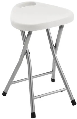AQUALINE CO75 Koupelnová stolička 30x46,5x29,3 cm, bílá