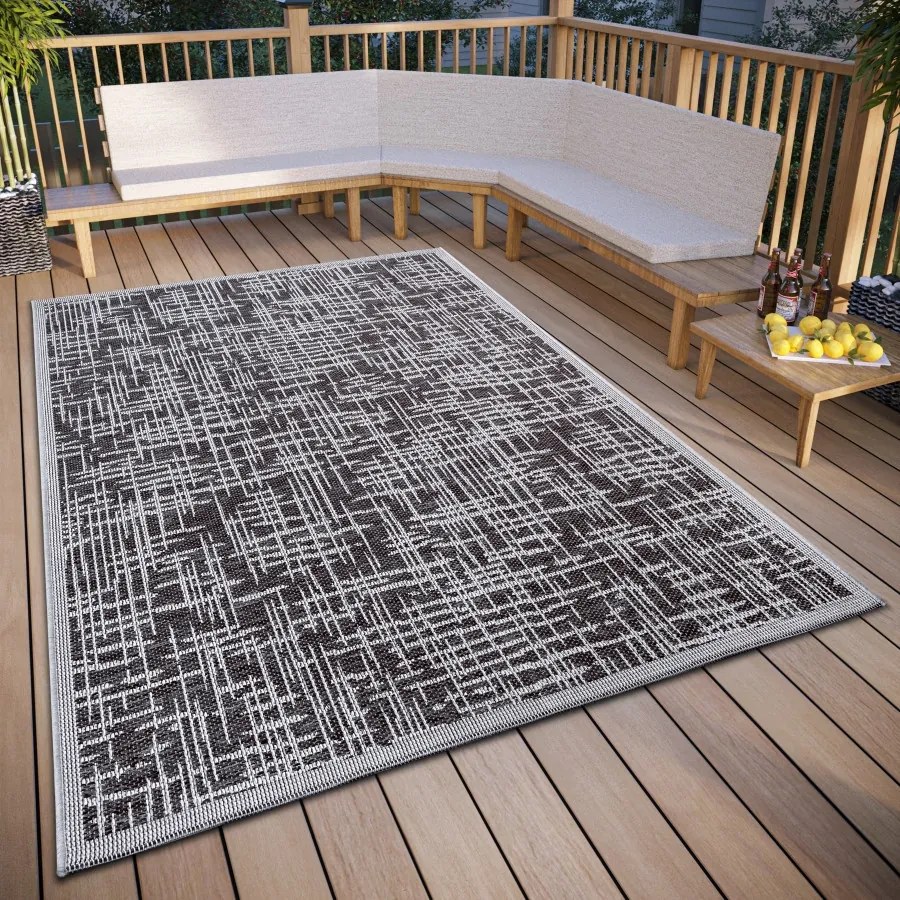 Hanse Home, Kusový koberec Clyde 105914 Telu Grey Beige – na ven i na doma, 76x150, šedá, chodba / předsíň