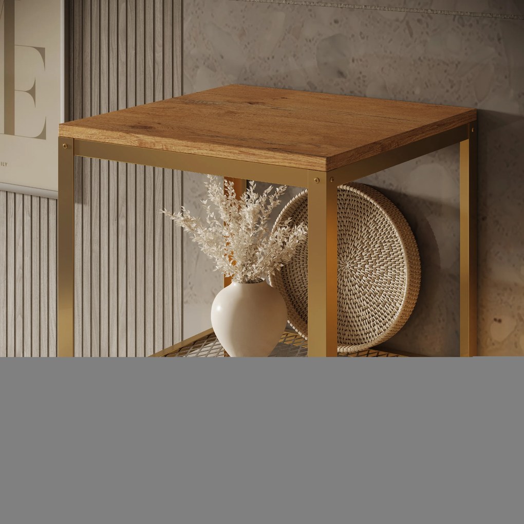 ADRK Furniture Regál Reli BS-REL-GOL