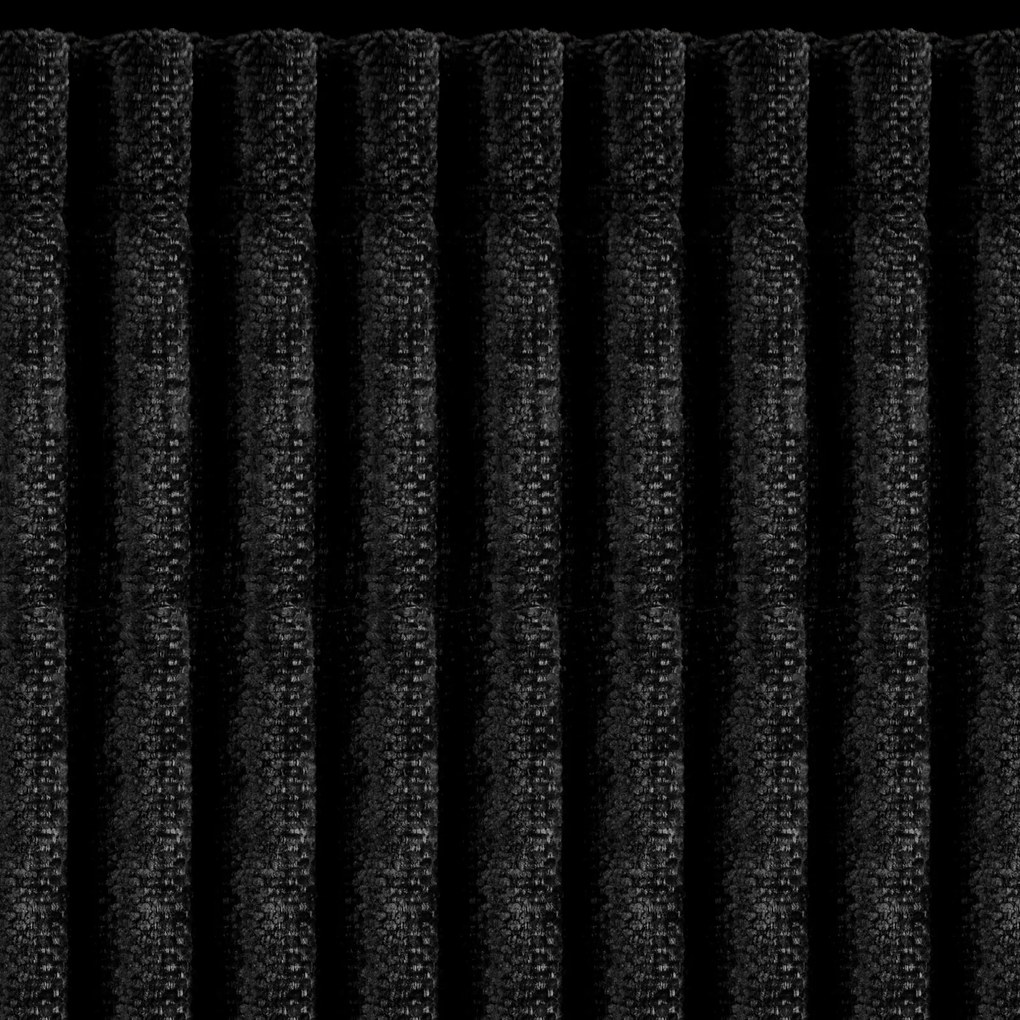 ZATEMŇOVACÍ ZÁVĚS NA PÁSCE NESKA 140X270 CM ČERNÝ