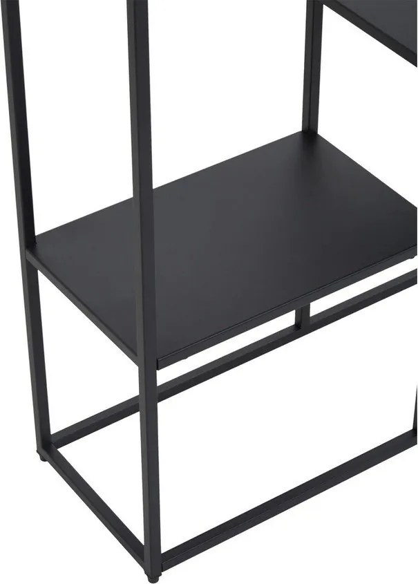 Černý ocelový regál 80x81x26 cm Acero – Premier Housewares