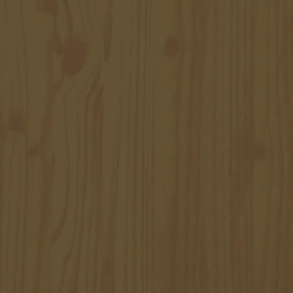 Nástěnné skříňky 2 ks medově hnědé 60x30x35 cm masivní borovice - Default Title