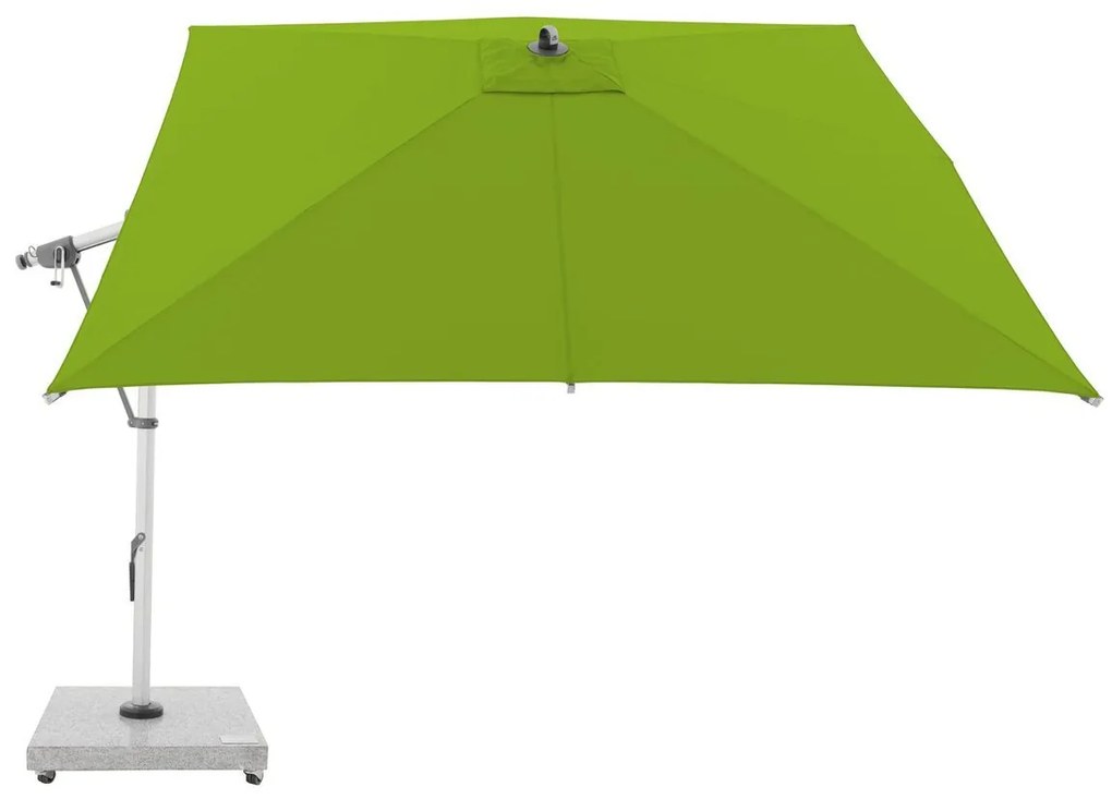 Slunečník DOPPLER Expert 3 x 3 m výkyvný s boční tyčí smaragd T841