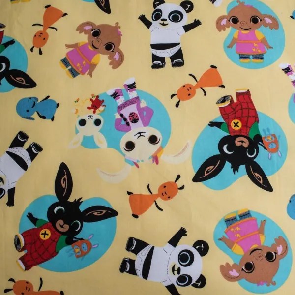 Jerry Fabrics Povlečení do postýlky Králíček Bing 052 baby 100x135, 40x60 cm