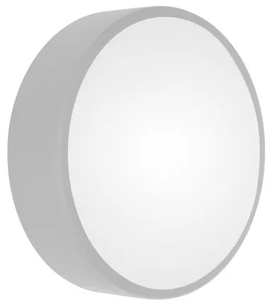 Koupelnové stropní svítidlo se senzorem CLEO 2xE27/24W/230V pr. 30 cm šedá IP54