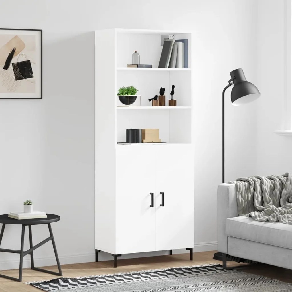 vidaXL Skříň highboard 69,5 x 34 x 180 cm kompozitní dřevo [3189258] Barva: dub sonoma