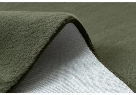 Kusový koberec pratelný POSH Shaggy, plyšový, tlustý, protiskluzový, zelená velikost 120x160 cm | krásné koberce cz