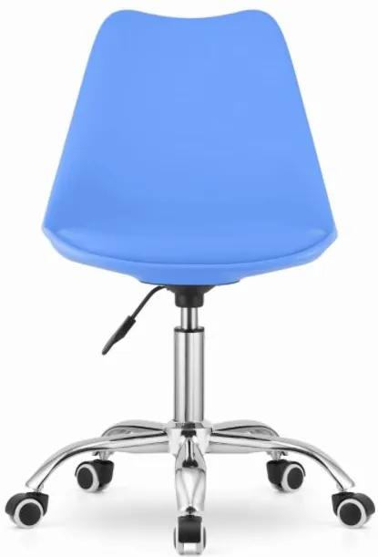 Bestent Kancelářská židle modrá skandinávský styl BASIC