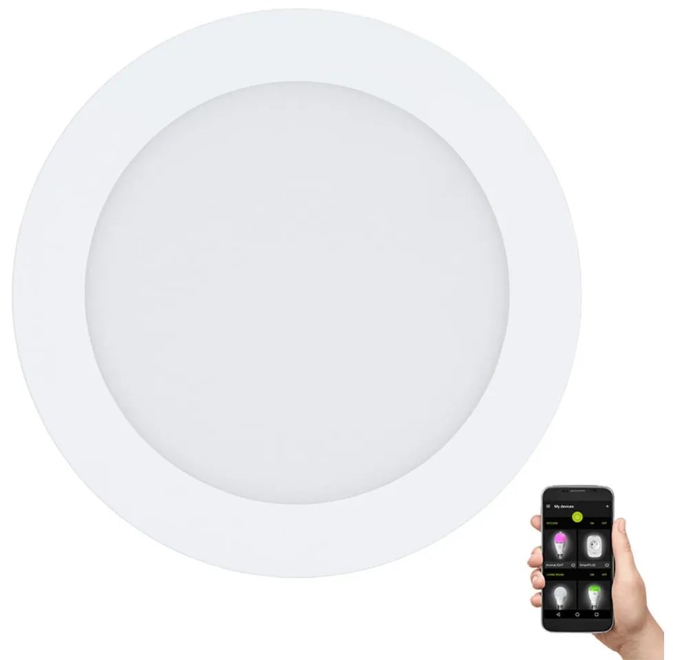 Eglo Eglo 900102 - LED Stmívatelné koupelnové svítidlo FUEVA-Z  LED/10,5W/230V IP44 EG900102