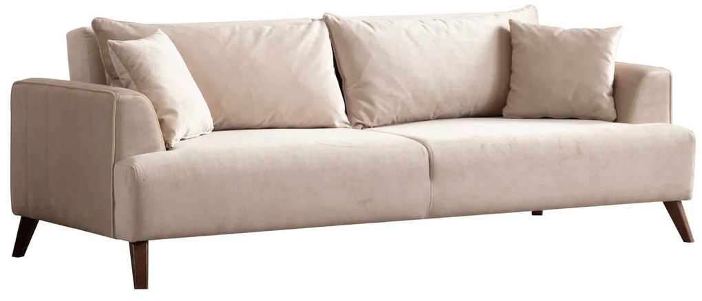 Atelier del Sofa 3-místná pohovka Buhara 3 Seater - Ecru, Okrová