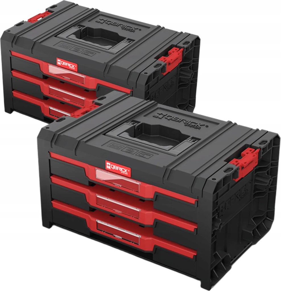 Qbrick System Pro Drawer 3 Toolbox 2.0 Expert box na nářadí x2