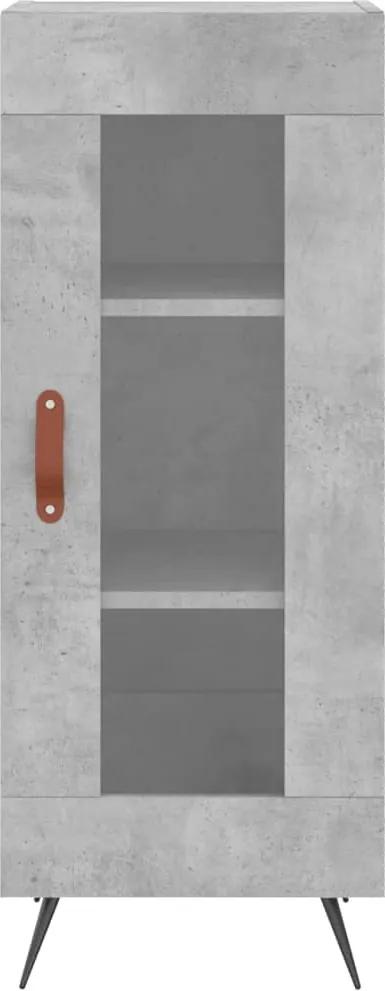 vidaXL Skříň highboard 34,5 x 34 x 180 cm kompozitní dřevo [3200365] Barva: Bílá
