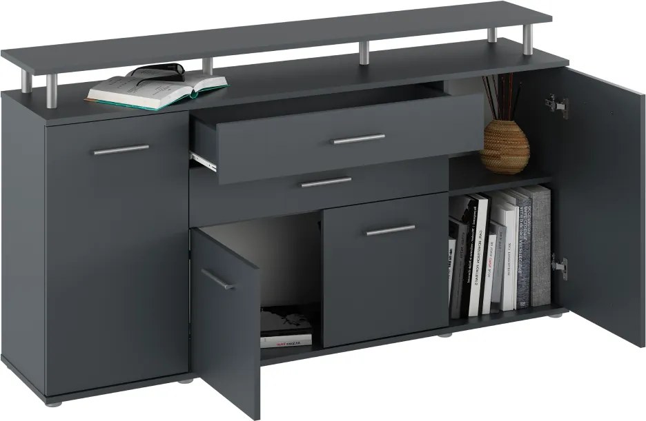 Skříňka HANOLA, grafit