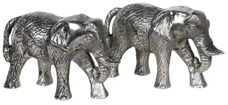 Sada slánky a pepřenky v designu slonů Sieger – 11x4x7 cm