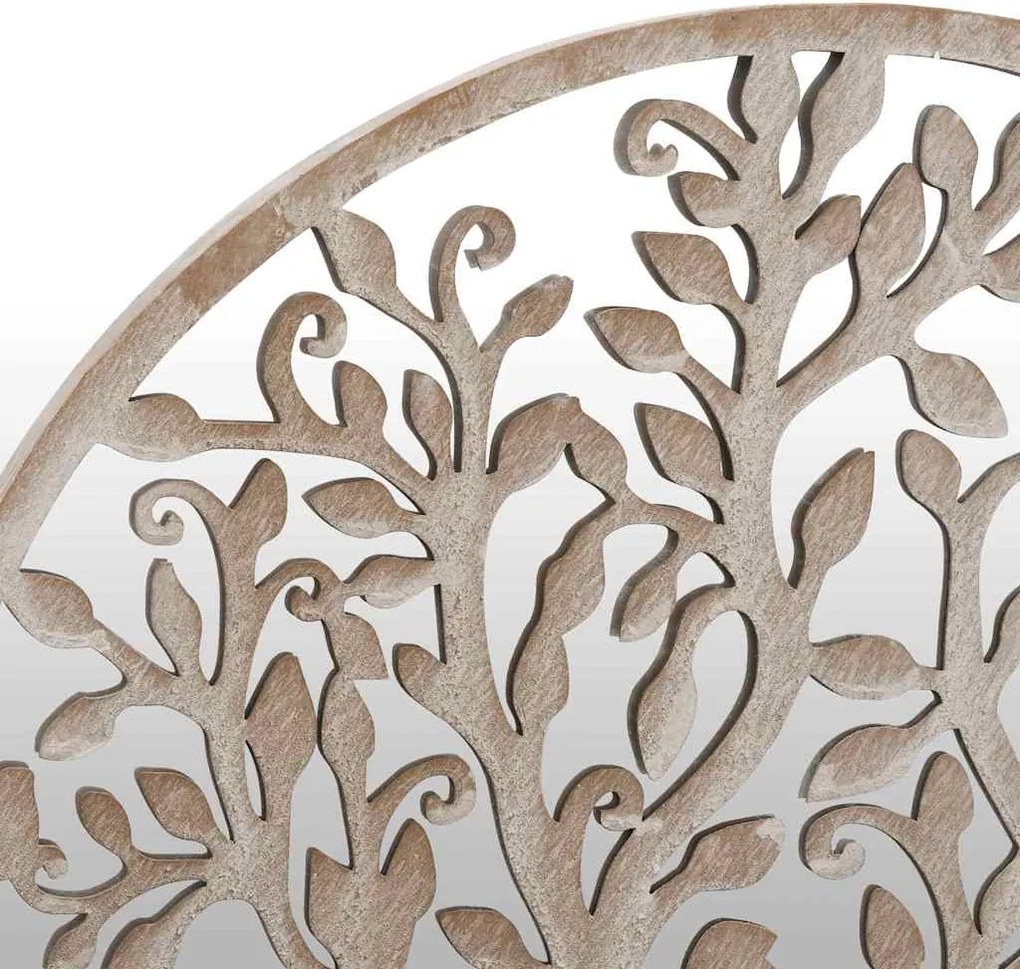 Zrcadlo pískové 60 x 2,5 cm železo kulaté do interiéru 3093541