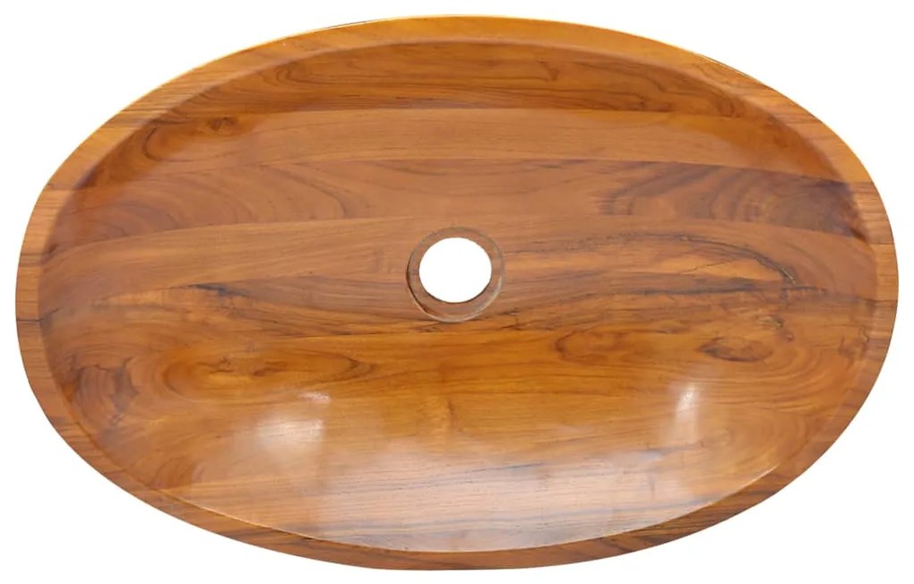 vidaXL Marketos Umyvadlo masivní teak 60 x 40 x 10 cm