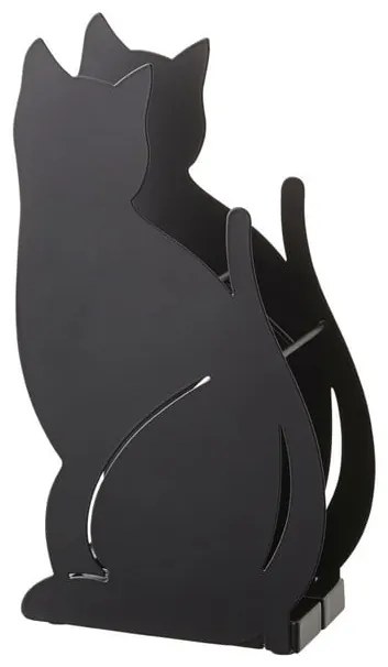 Černý stojan na deštníky YAMAZAKI Cat