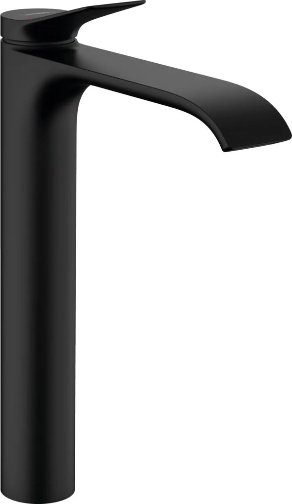 Hansgrohe Vivenis, umyvadlová baterie 250, s výpustí, EcoSmart, černá matná, 75040670