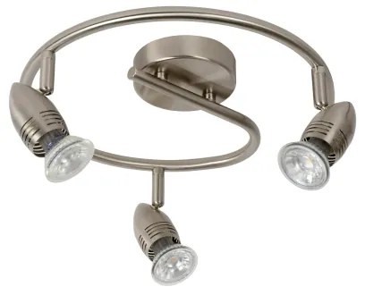 Lucide 13955/14/12 - LED bodové svítidlo CARO-LED 3xGU10/5W/230V chrom