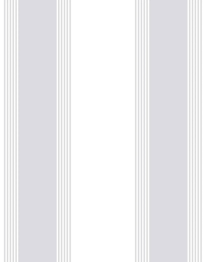 Šedo-bílá vliesová tapeta s  pruhy, 28870, Thema, Cristiana Masi by Parato