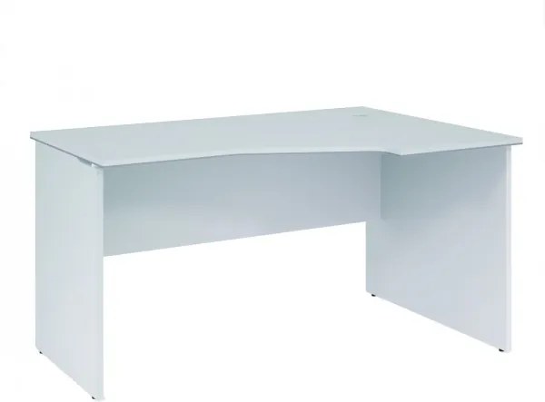 Ergonomický stůl Office White, pravý 138 x 95 cm
