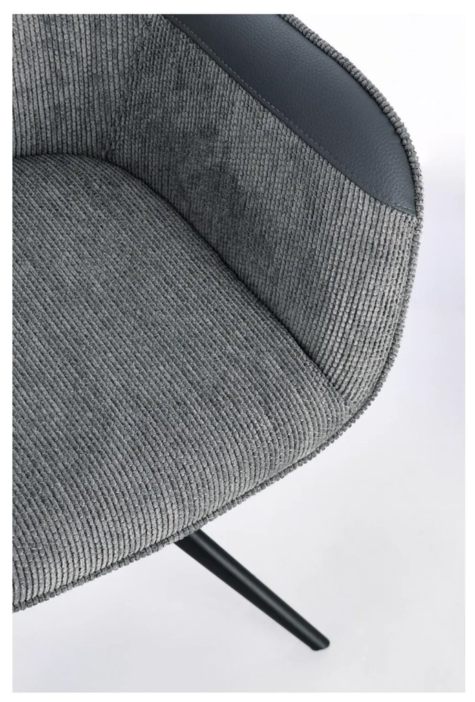 BIZZOTTO Otočné křeslo ISOTTA GREY 0733505