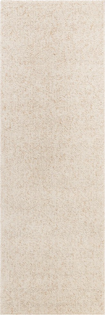 DOPREDAJ: 80x240 cm Běhoun Wolly Ultra 106228 Cream z kolekce Elle, 80x240, biela, obývacia izba, ELLE Decoration