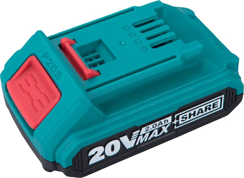 Vrtací šroubovák aku, 20 V Li - ion (1 × ), 2000 mAh TOTAL TDLI20024