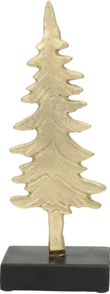 Zlatá jedlová dekorace 26cm