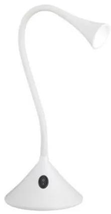 LED stolní lampička s husím krkem Trio 1x3W různé Barva: Bílá