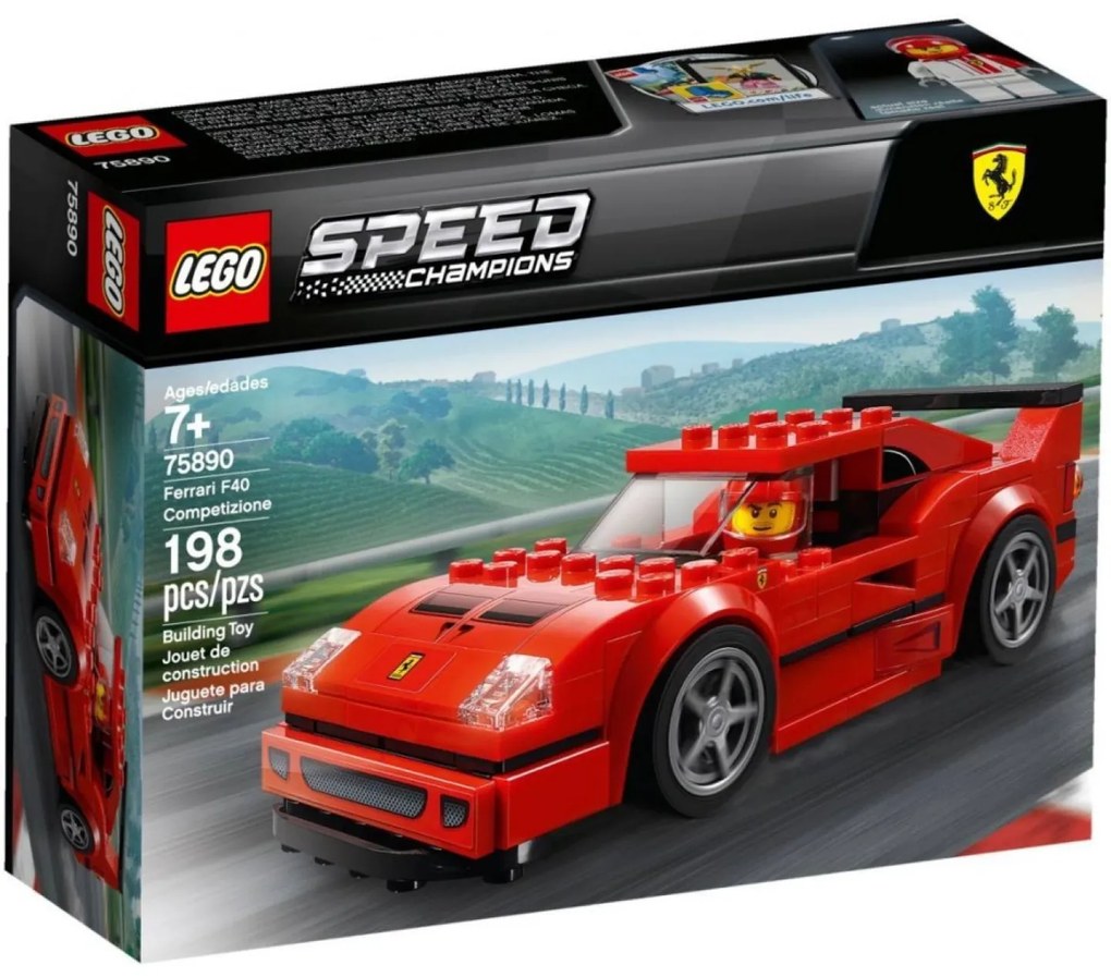 Lego stavebnice lego speed champions 75890 ferrari f40 competizione