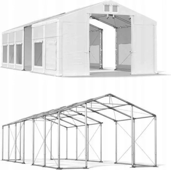 Stan 5x18 m [2,5 m] Pavilon Das 560 Wp