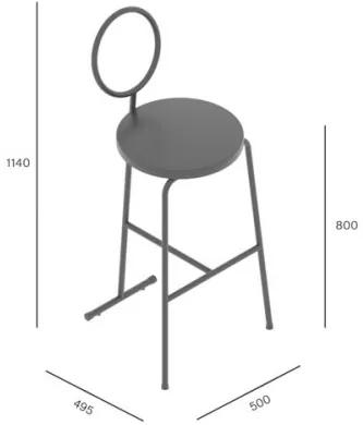 Barová židle FOBOS 3 MARBET 114 cm, potah I.kategorie Marbet Style 1405202202
