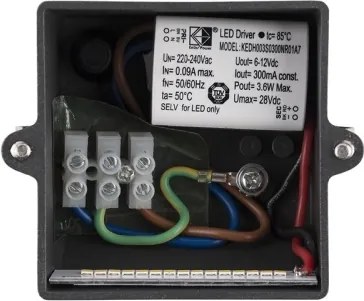 Vestavné LED svítidlo McLED Karin G 3W 4000K IP65 šedá ML-517.014.81.0