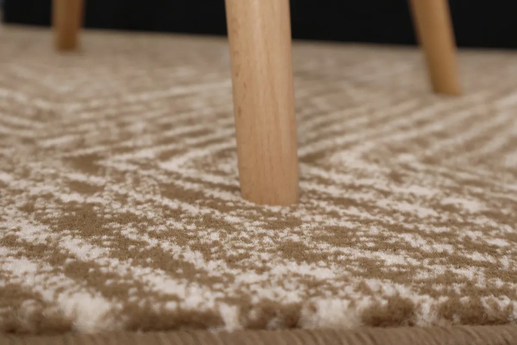 Alfa Carpets, Kusový koberec Ethno brown, 120x170, hnědá, ložnice